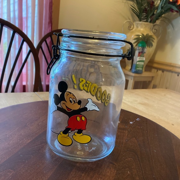 Disney | Kitchen | Vintage Walt Disney Company Mickey Mouse Jar | Poshmark